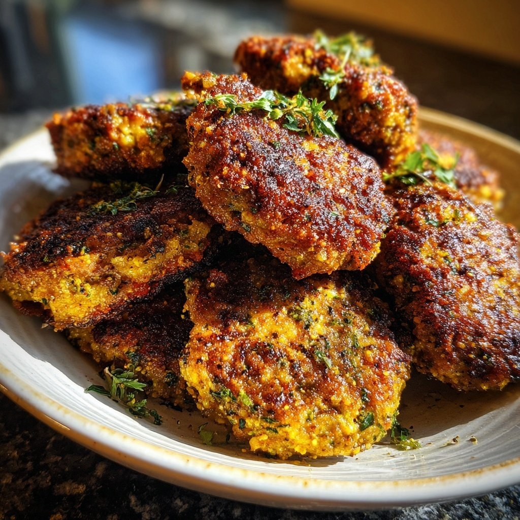 Party Frikadellen mit Senf Dip - Wurziglecker